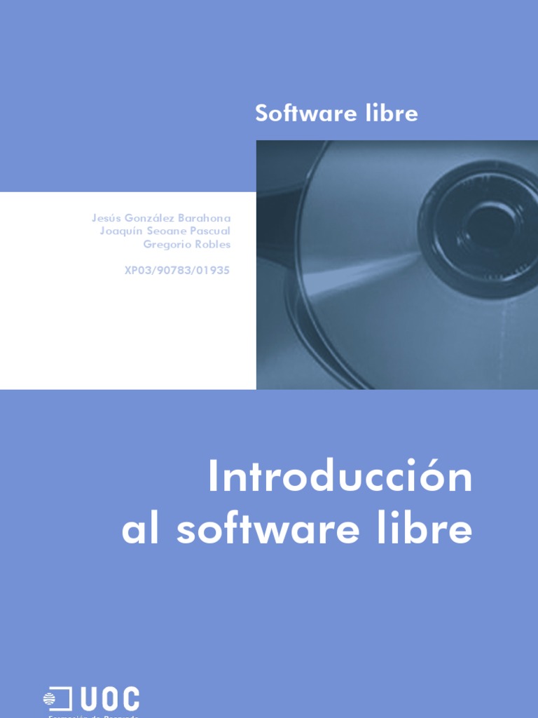 Software Libre | PDF | Software libre | Software