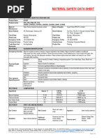 Asian Paints APCOSHIELD MSDS Document | PDF | Combustion | Materials