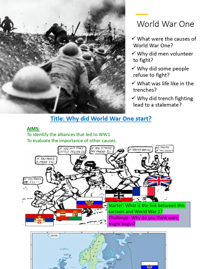 World War One - Causes and Propaganda | PDF | Austria Hungary | World War I