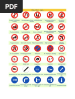 DMV Learner's Permit Questions | PDF | Traffic | Intersection (Road)