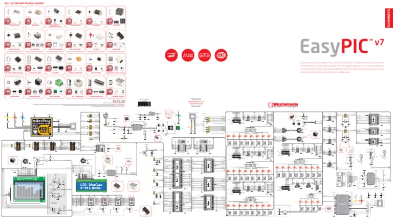 Easypic v7 Schematic v103 | PDF | Electrical Engineering | Electromagnetism