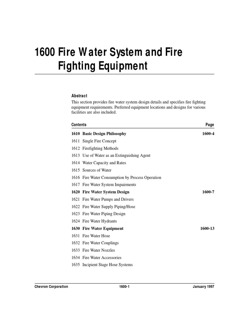 FPM 1600 | PDF | Fire Engine | Firefighting