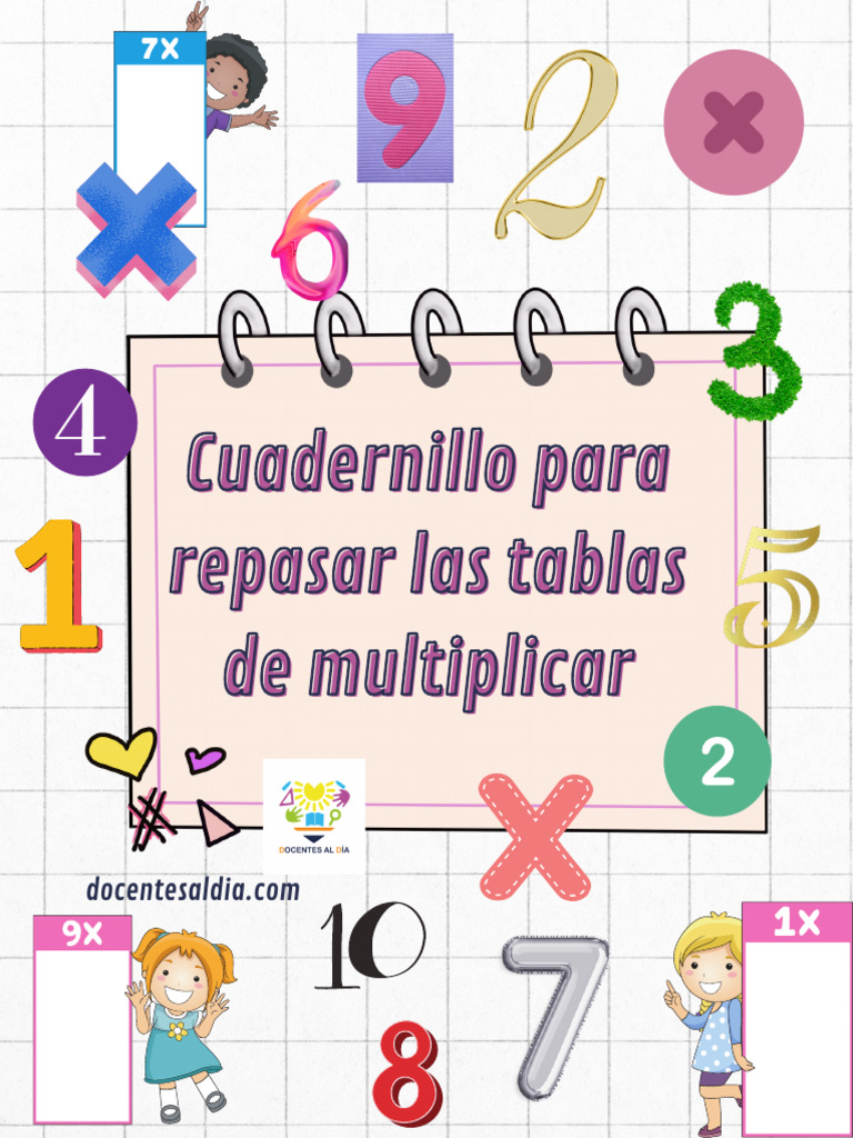 Cuadernillo de Ejercicios de Las Tablas de Multiplicar | PDF