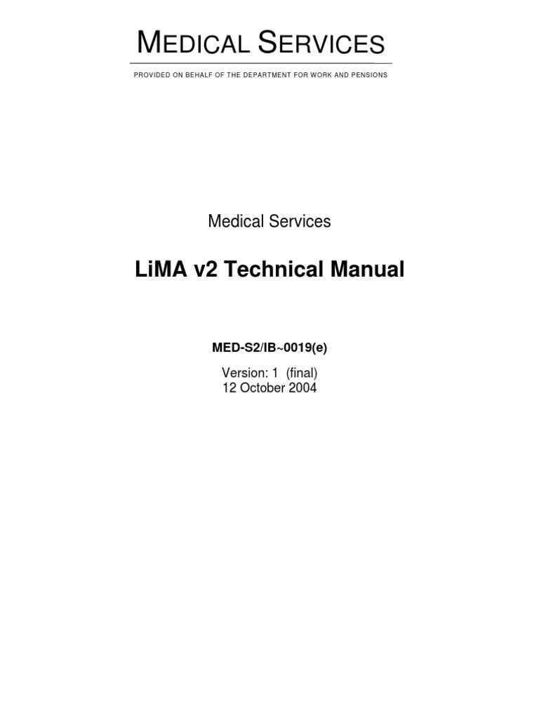 LiMA v2 Technical Manual (Atos Computer Programme) | PDF | Password ...
