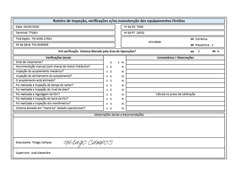 Certificado - FireDos 04.05.2026 | PDF