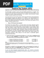 PNB Positive Pay System Form Guide | PDF