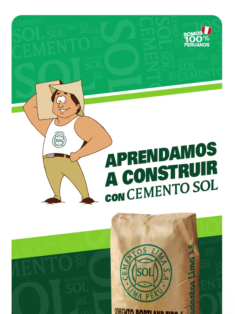 Guía Práctica para Construcción con Cemento | PDF | Hormigón | Ladrillo