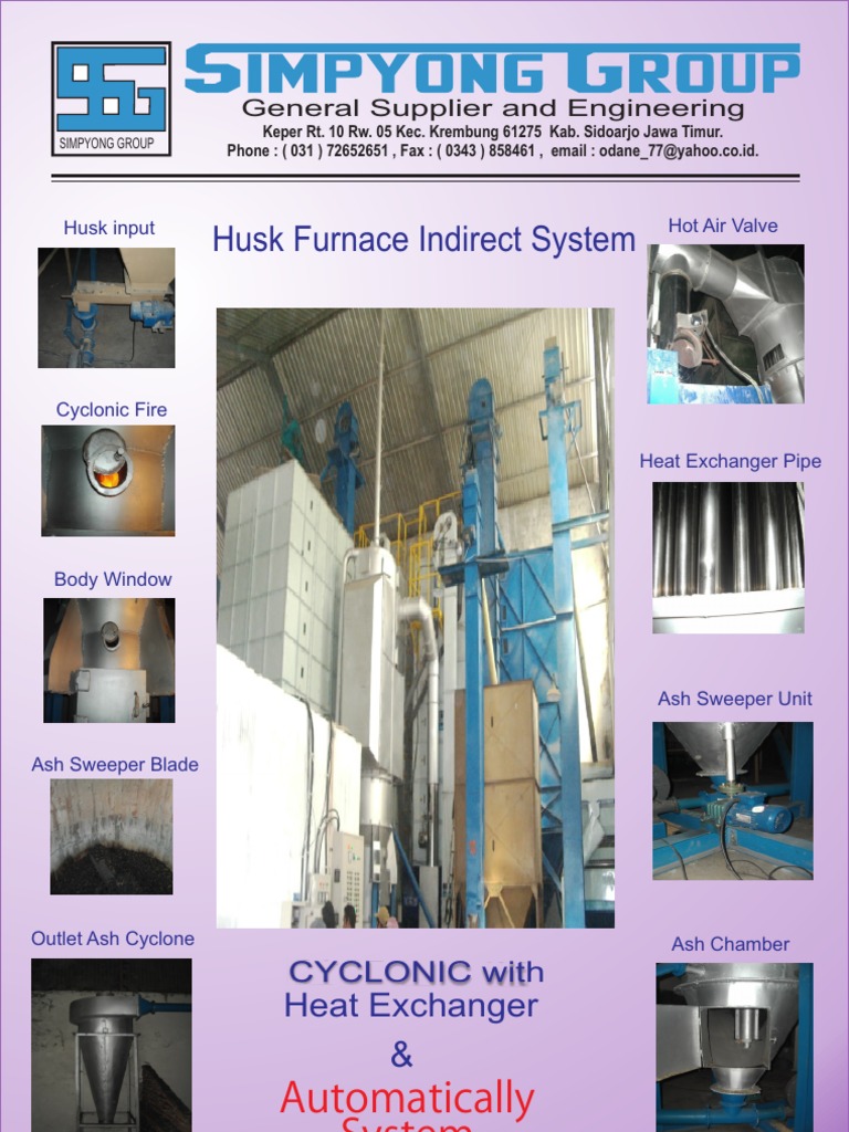 Husk Furnace HFSG 20 | PDF | Science & Mathematics