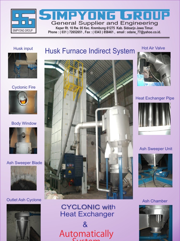 Husk Furnace HFSG | PDF