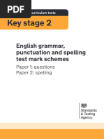 2022 Key Stage 1 Reading Mark Schemes | PDF