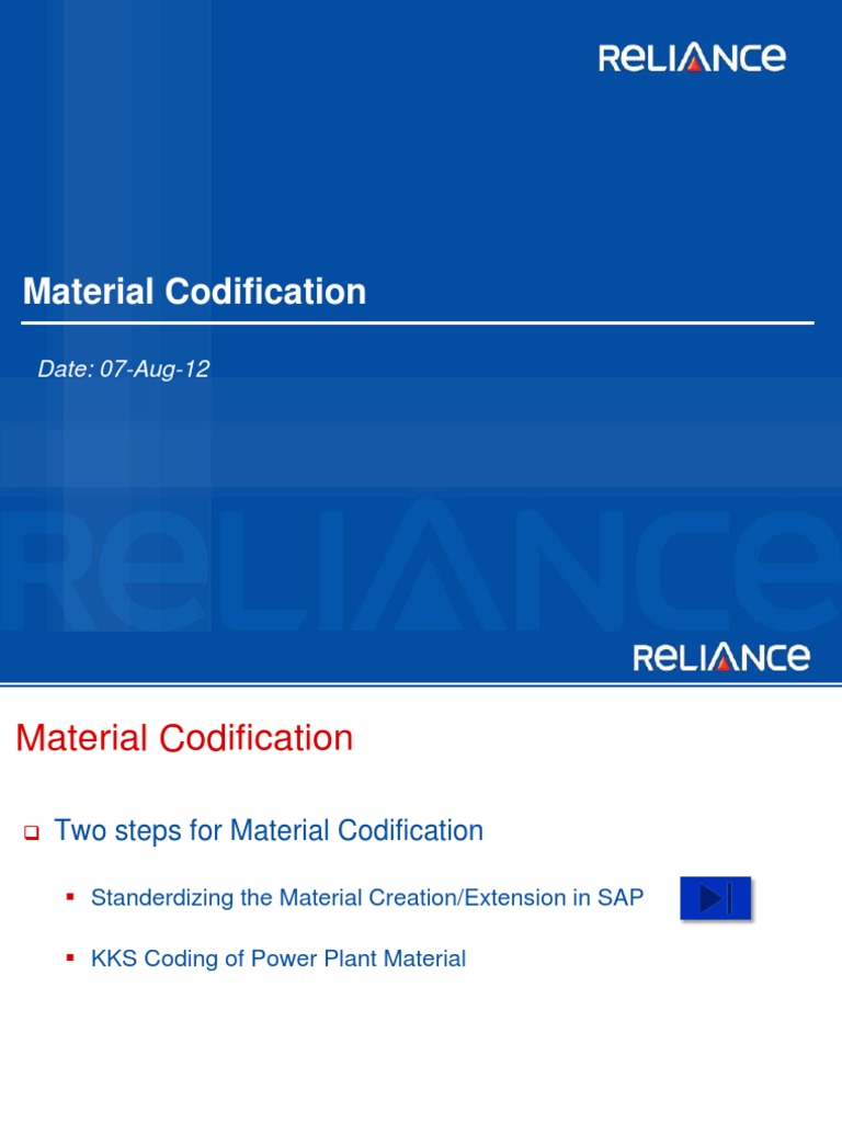 Material Codification Strategy-2.0 | PDF | Computing And Information ...
