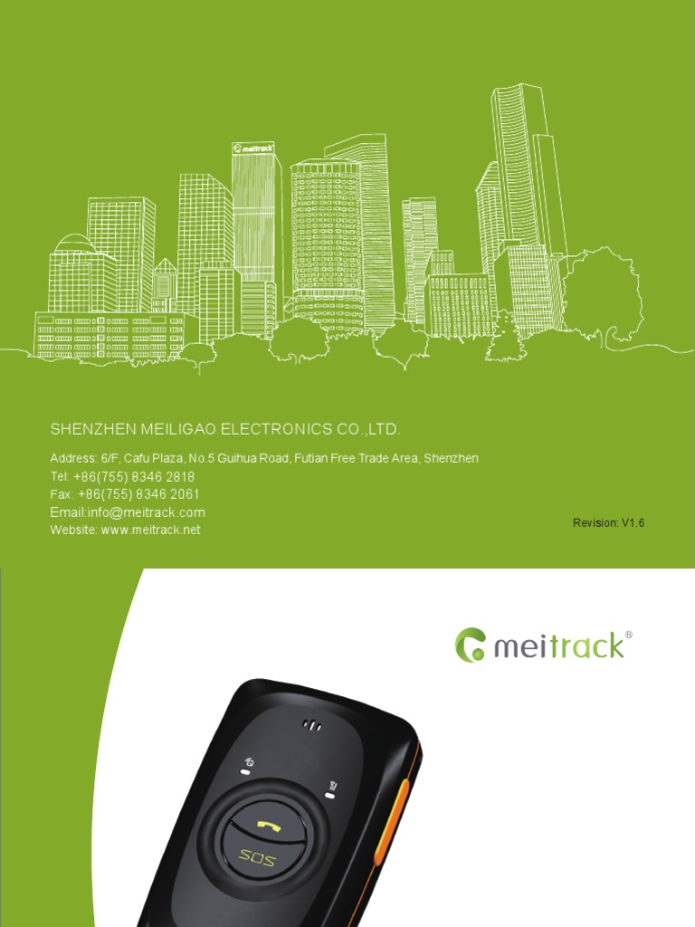 MEITRACK MT90 User Guide V1.6 | PDF | Port (Computer Networking) | General Packet Radio Service