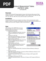 ASTM Tables | PDF | Oils | Resource Extraction
