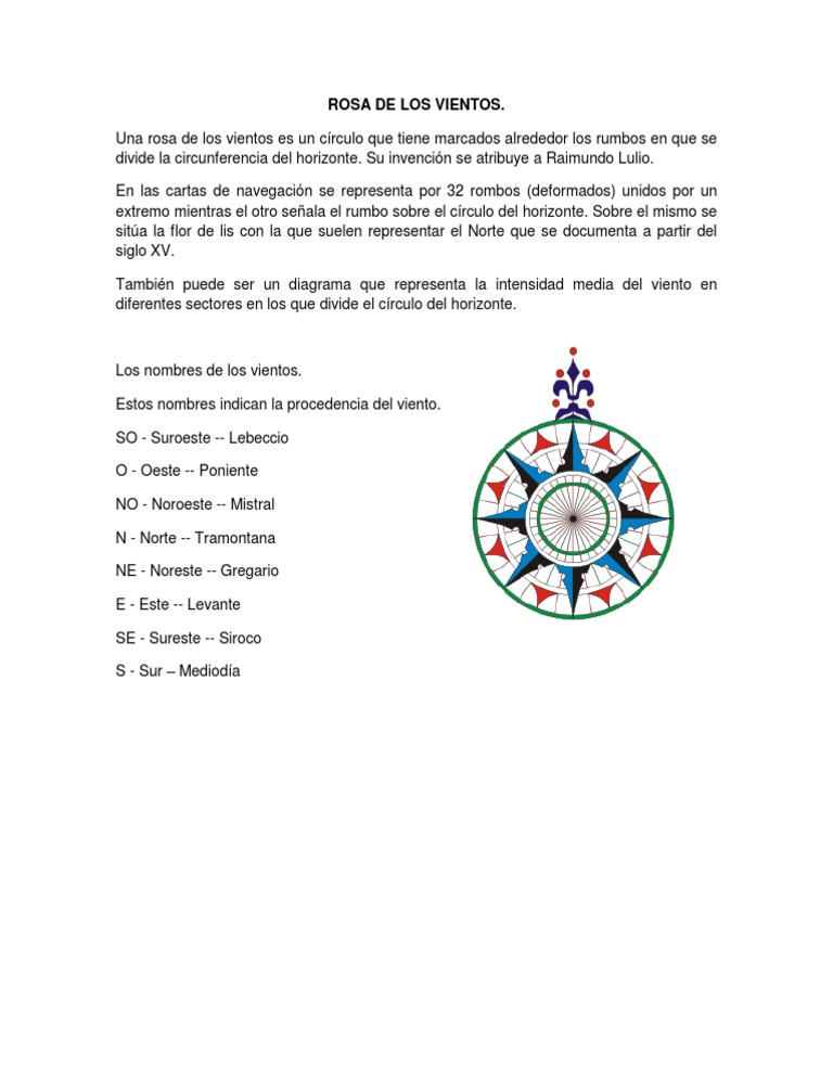 Rosa de Los Vientos | PDF