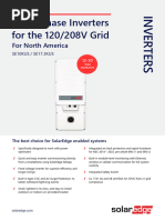 SolarEdge SE25K/SE30K/SE33.3K Inverter Specs | PDF | Power Inverter ...