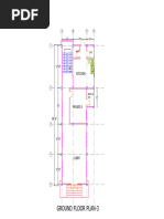Column Layout for Two-Story Building | PDF | Column | Stairs