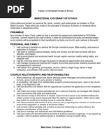 Sample Church Bylaws Document | PDF | Baptism | Christian Church