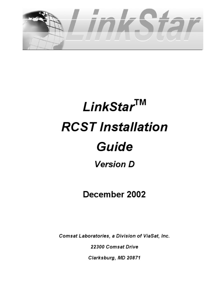 Linkstar RCST Installation Guide: Version D | Download Free PDF | Electrostatic Discharge ...