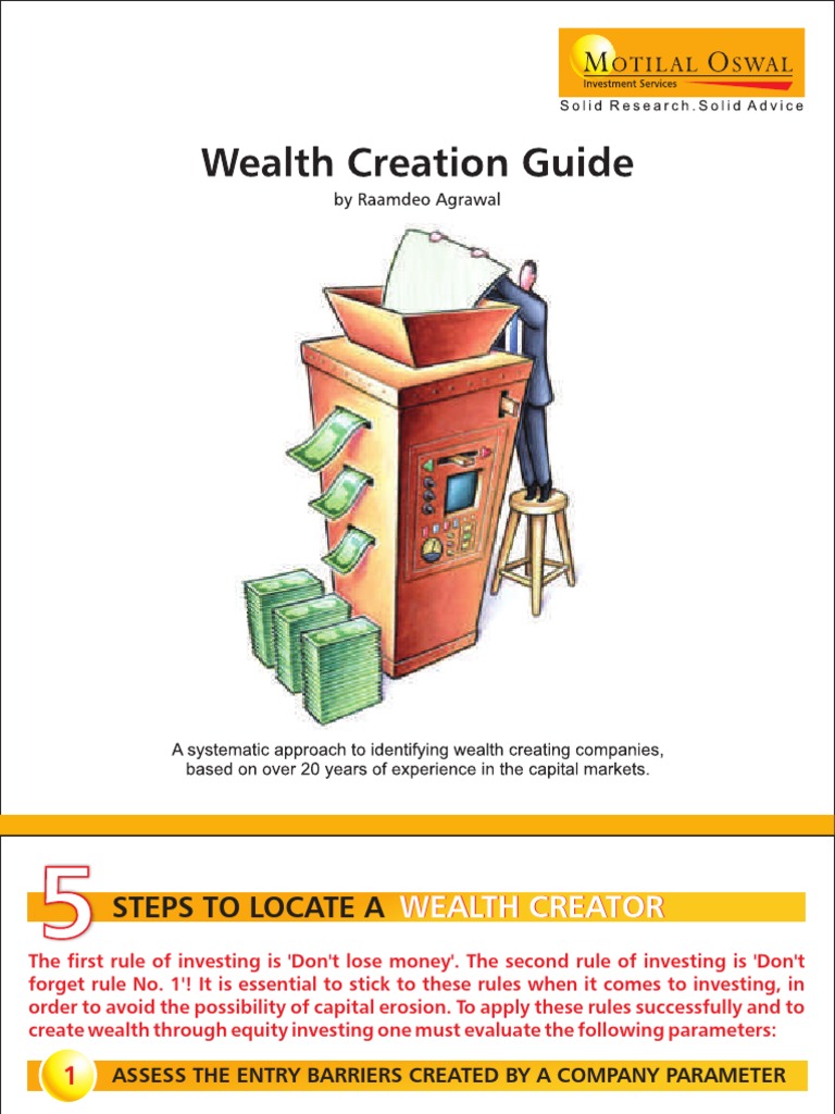 Wealth Creation Guide e Book by Raamdeo Agrawal | PDF | Investing | Stocks