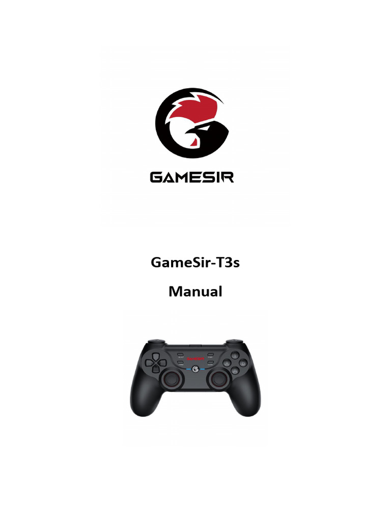 GameSir-T3s.br User Manual | PDF | USB | Bluetooth