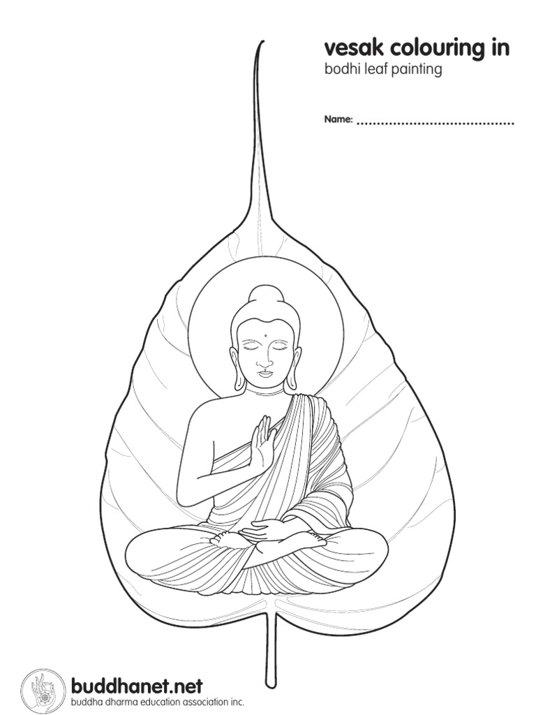 Colouring Bodhi Buddha | PDF