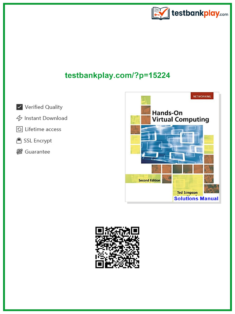 Hands on Virtual Computing 2nd Edition Simpson Solutions Manual ...