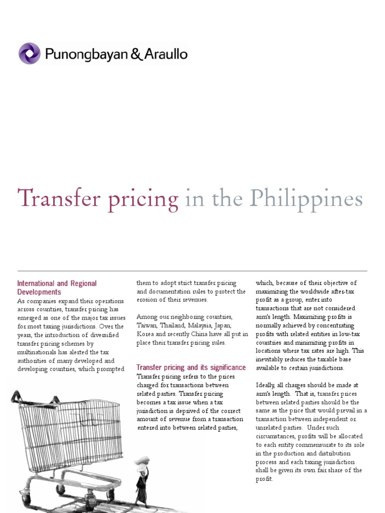 Transfer Pricing in The Philippines | PDF | Payments | Taxes