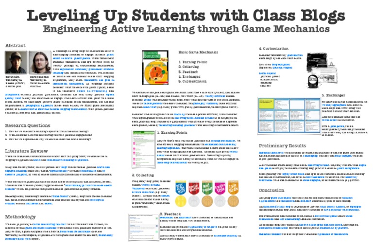 ICA Poster - Level Up Students | PDF | Blog | Social Networking Service