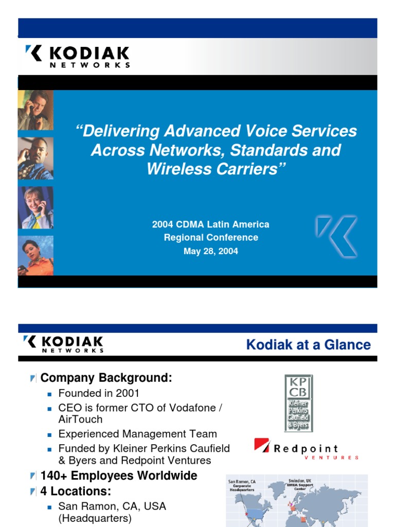 Kodiak PTT Workshop Presentation | PDF | Roaming | Gsm