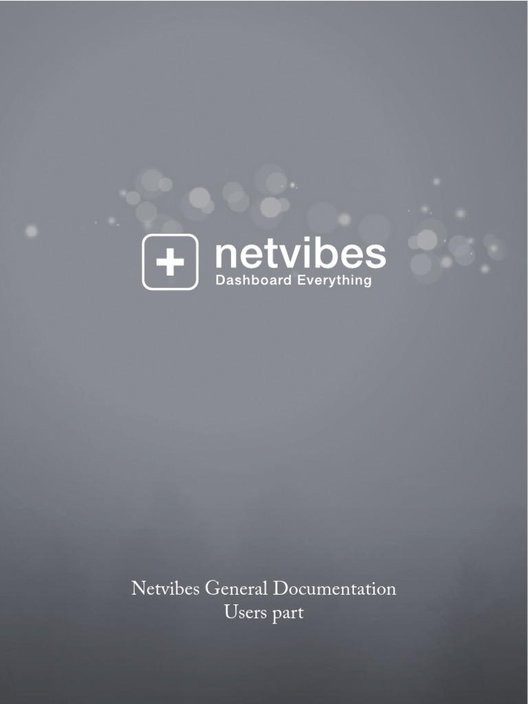 Netvibes User Guide | PDF | Websites | Software