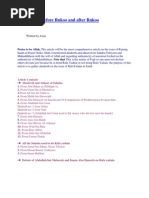Rafa Yadain Hadith References in Bukhari | PDF | Hadith | Banu Hashim
