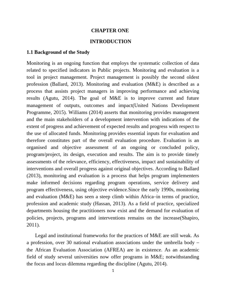 Bako Danlami | PDF | Evaluation | Monitoring And Evaluation