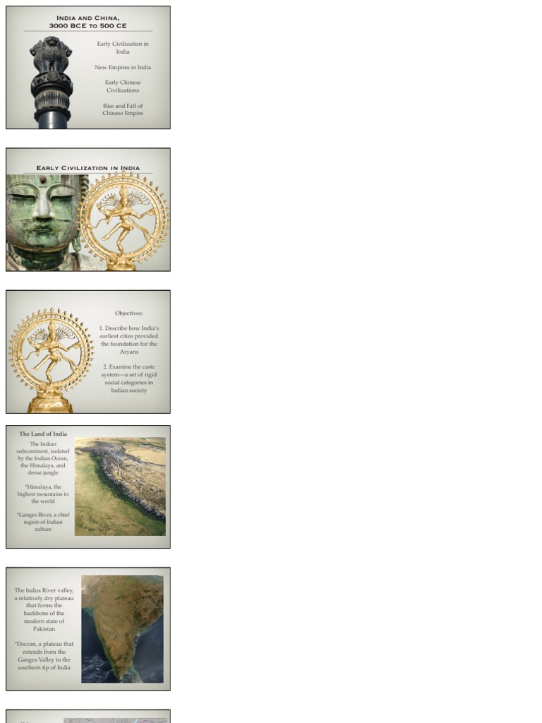 Ancient India and China: Civilizations Overview | PDF | Noble Eightfold ...
