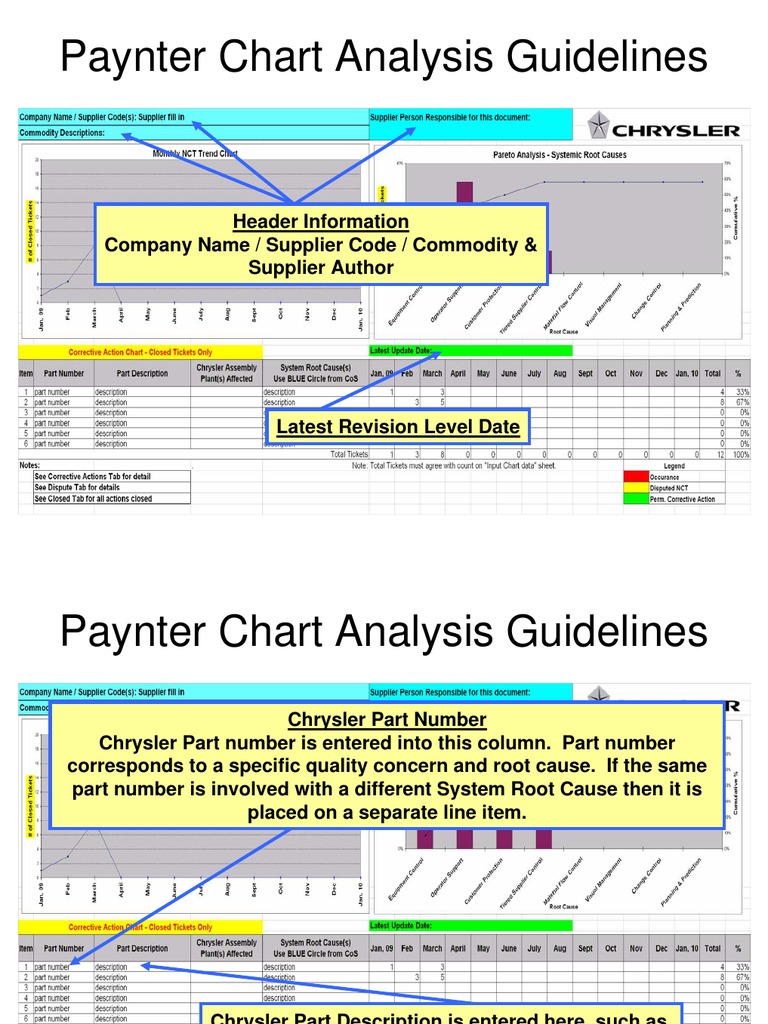 Paynter Chart Analysis Guidelines 08.11.2009 | PDF | Business | Computers