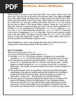 108 Marma Points Chart Overview | PDF | Edema | Prana