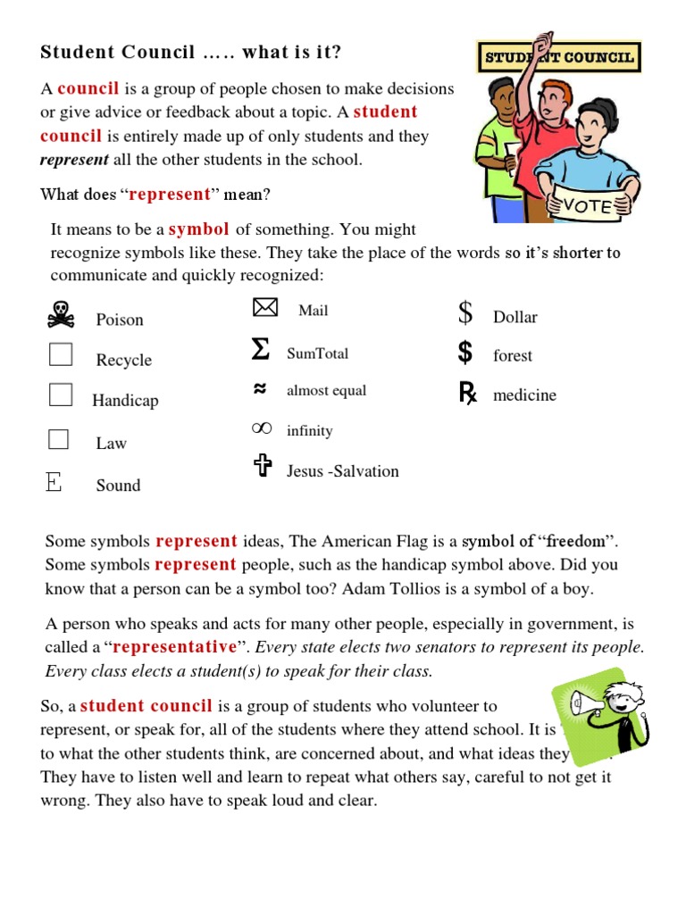 Understanding Student Councils | PDF | Students | Symbols