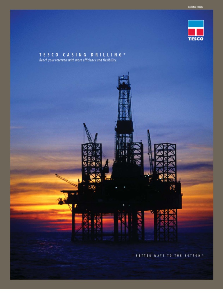 Tesco 213 30000e Casing Drilling | PDF | Casing (Borehole) | Oil Well