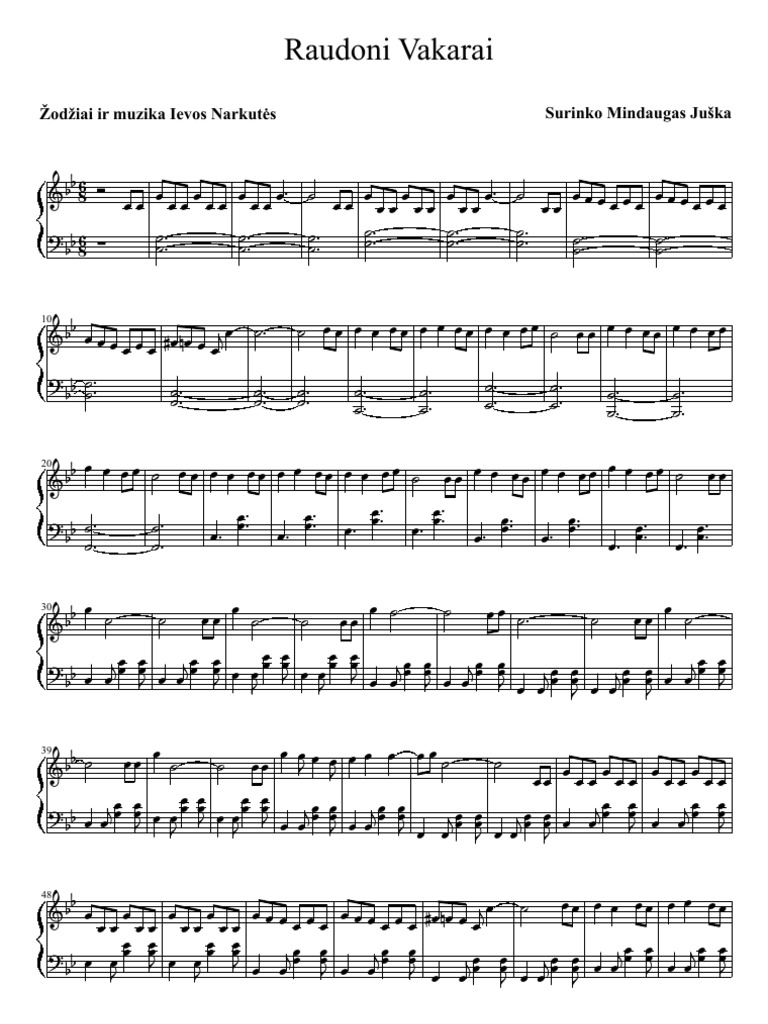 Raudoni Vakarai Natos | PDF