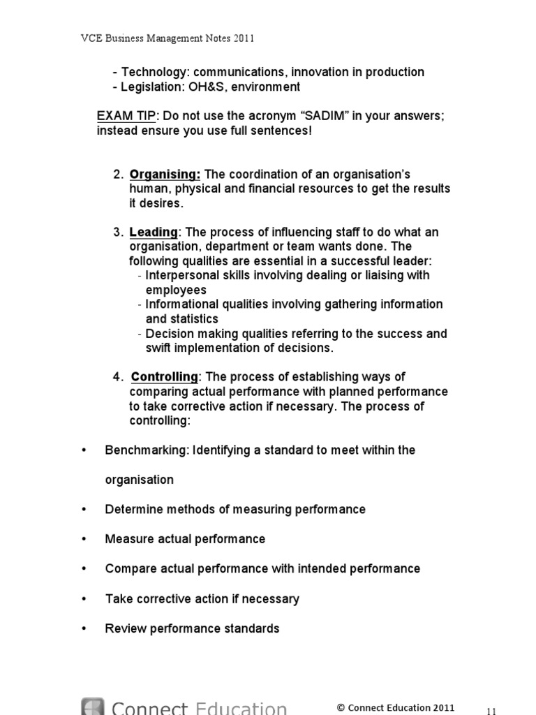Business Management Sample | PDF | Employment | Operations Management