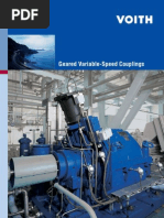 VOITH Variable Speed Fluid Couplings | PDF | Pump | Turbocharger