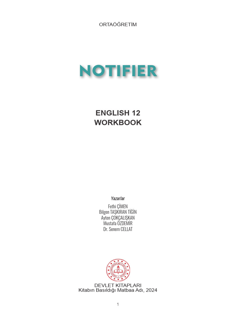 Grade 12 Notifier Wb | PDF