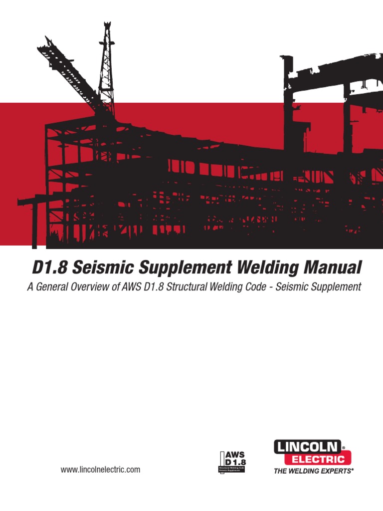 D1.8 Seismic Supplement Welding Manual | PDF | Welding | Construction