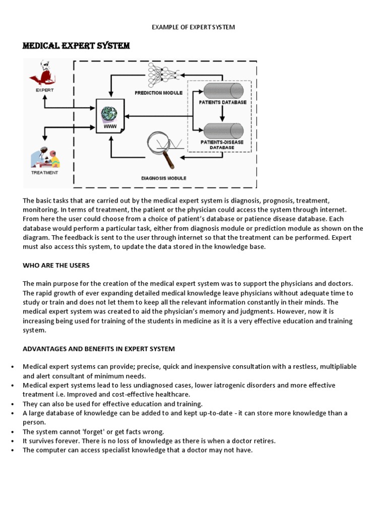 Medical Expert Systems Overview | PDF | Expert | Air Traffic Control
