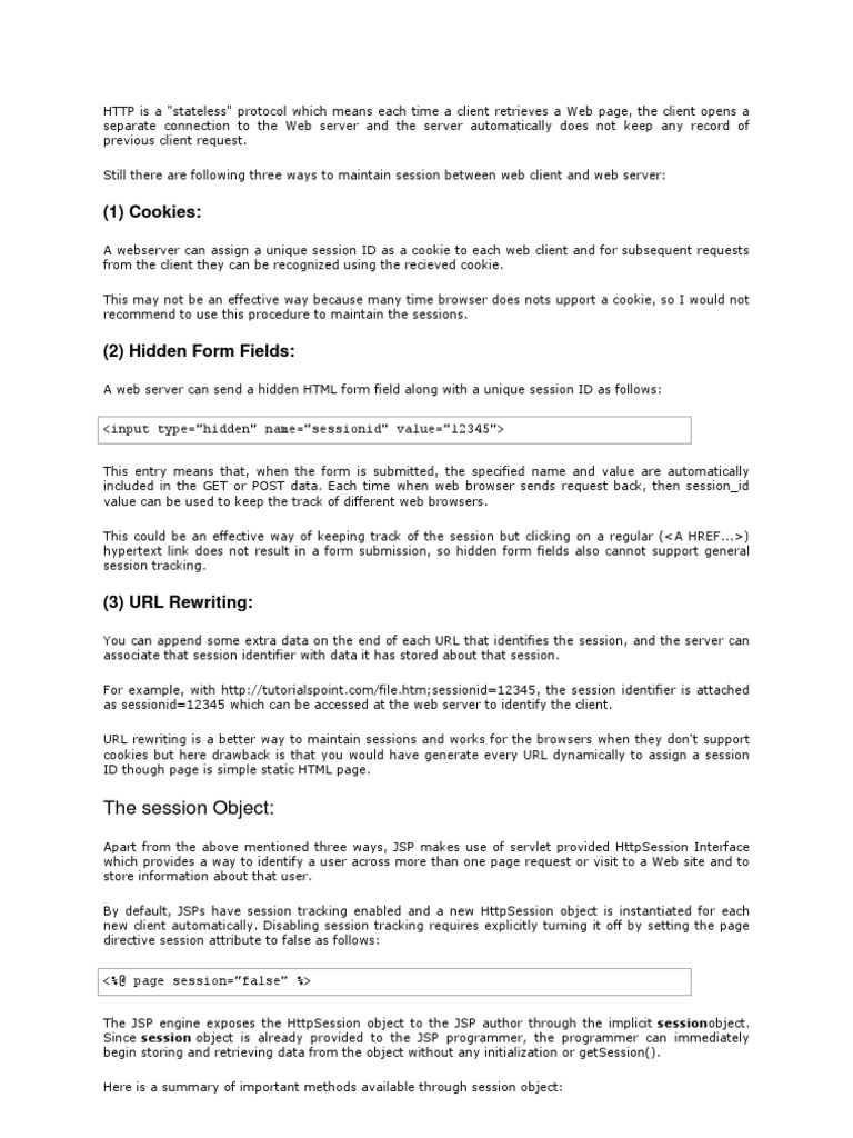Session Management | PDF | Http Cookie | Web Server