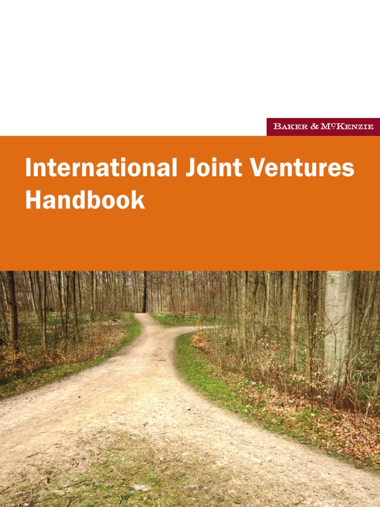 International Joint Ventures Handbook - Baker McKenzie | PDF | Joint ...