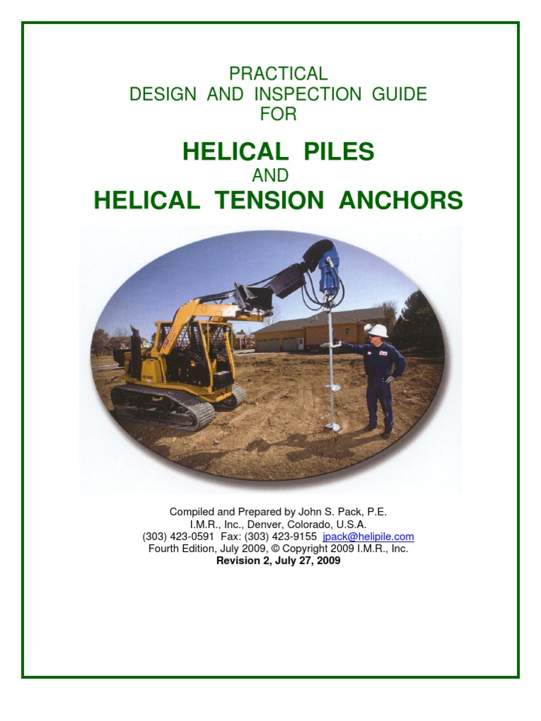 Screw Piles | PDF | Deep Foundation | Screw
