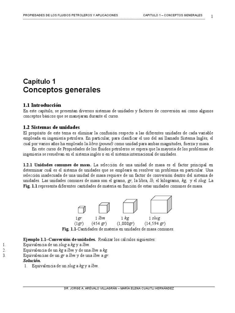 Capitulo 1 Fisicoquimica - FI UNAM | PDF | Peso del cuerpo humano | Masa