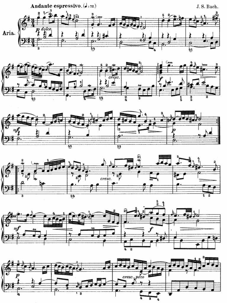 Goldberg Variations | PDF