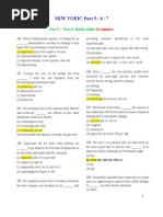 Toeic Part5 Practice | PDF
