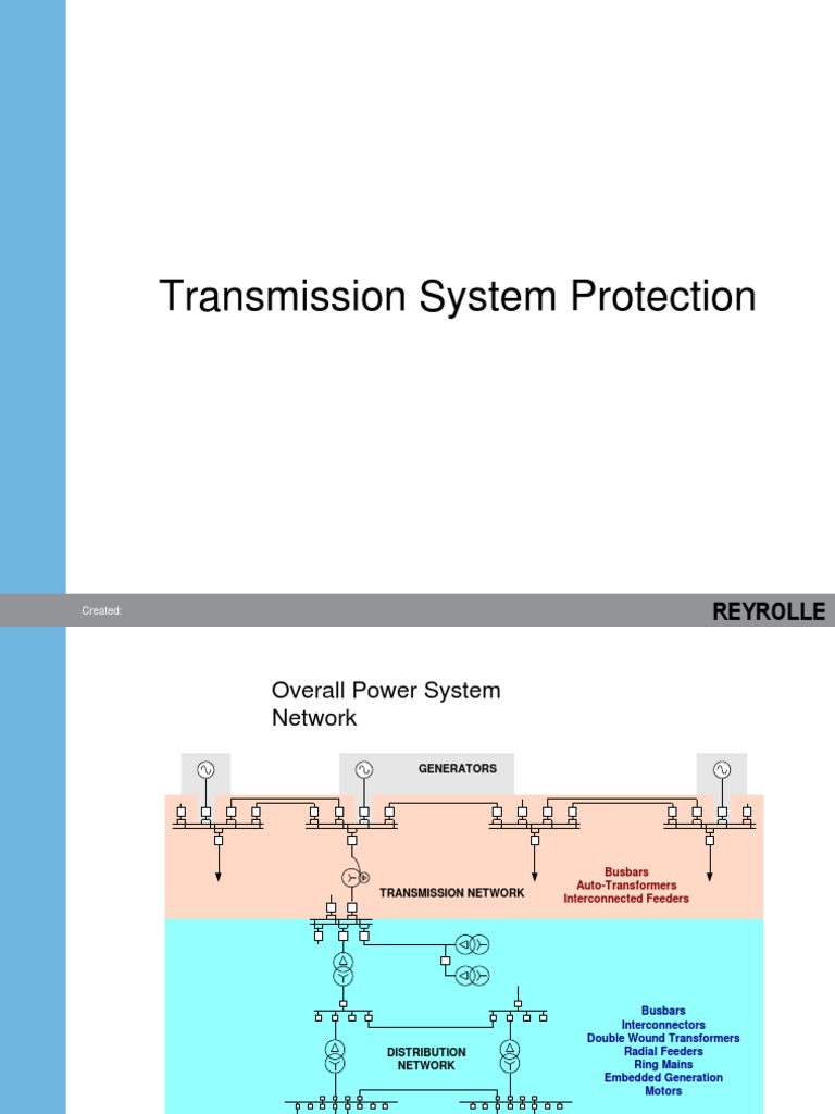 Transmission System Protection | PDF | Electric Power Transmission ...